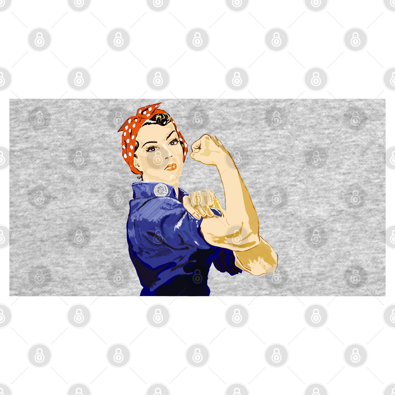Rosie the riveter - March 8 - T-Shirt | TeePublic