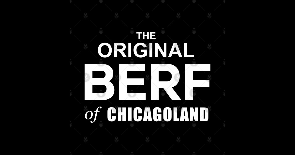 THE ORIGINAL BERF SHIRT - Berf - Sticker | TeePublic
