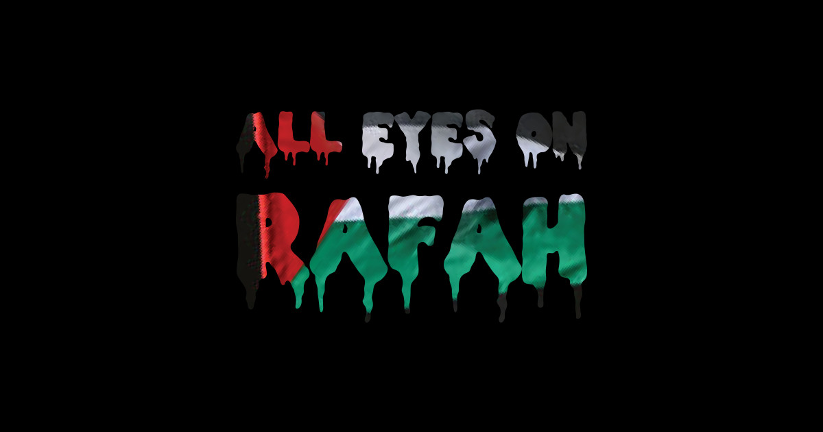 All Eyes On Rafah Palestine - Palestine - Magnet | TeePublic