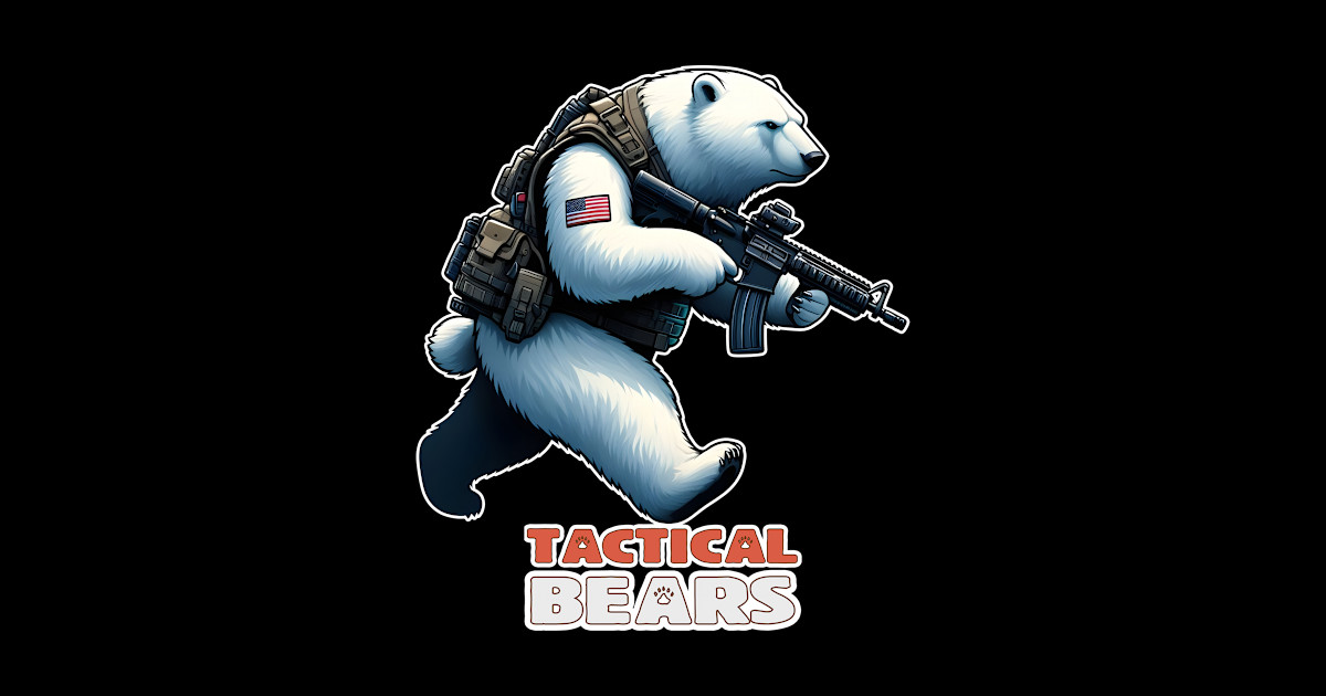 Tactical Bears - Tactical - Sticker | TeePublic