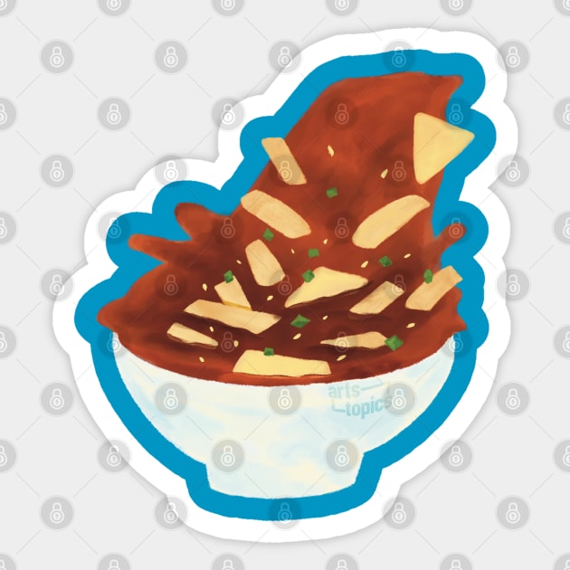 My Favorite Tteokbokki - Tteokbokki - Sticker | TeePublic