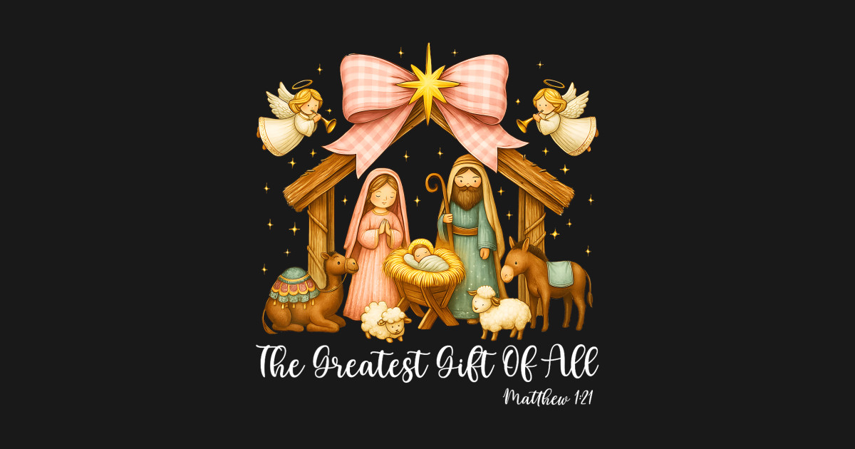 The est Of All Nativity Scene Christian - Christmas Nativity Scene - T ...