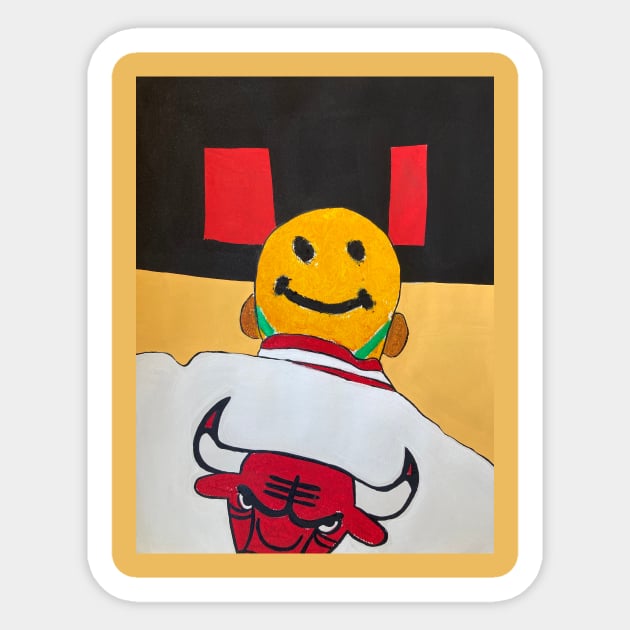 Chicago Bulls - Chicago Bulls - Sticker | TeePublic