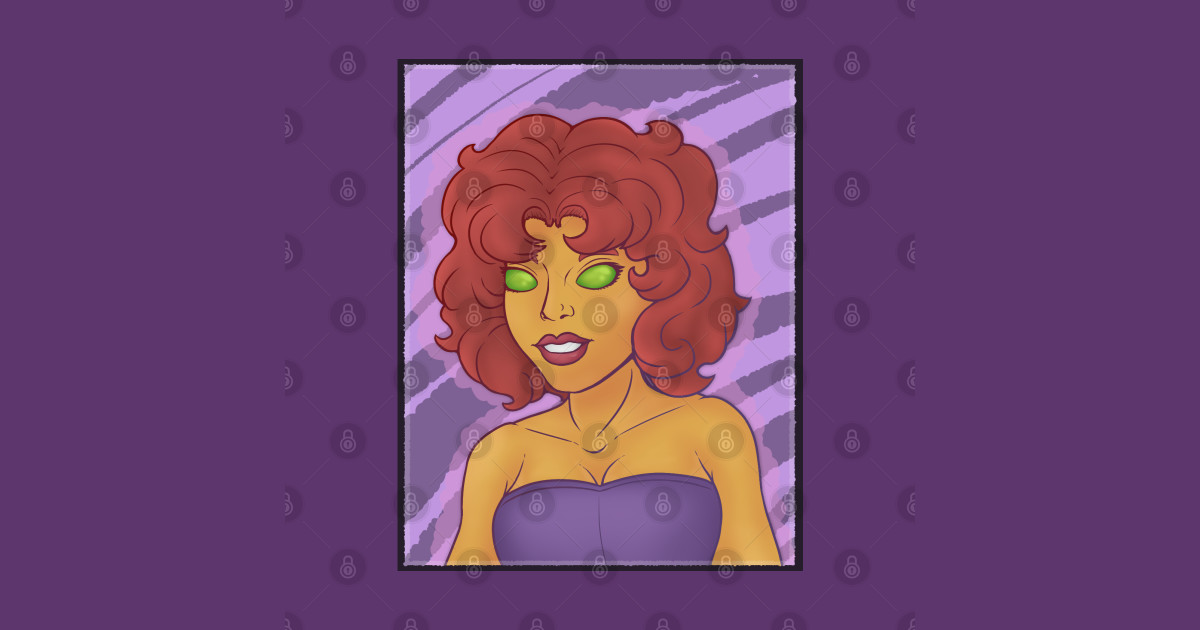 Starfire Short hair - Teen Titans - T-Shirt | TeePublic