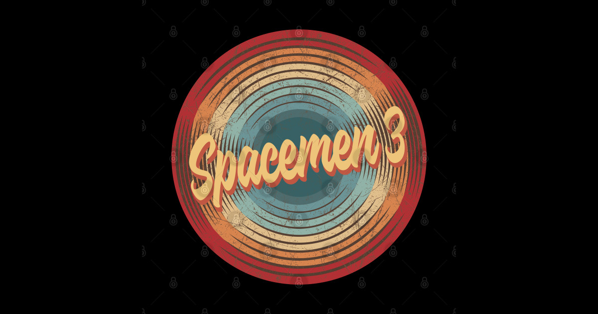 Spacemen 3 Vintage Circle - Musician - Posters and Art Prints | TeePublic