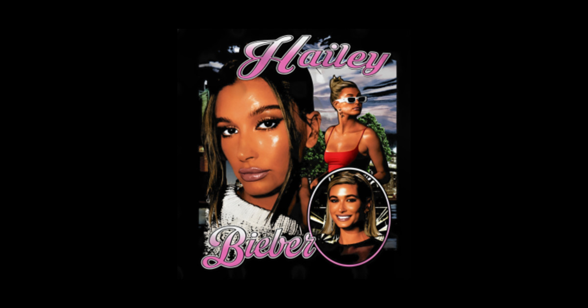 Hailey Beiber Vintage Bootleg - Hailey Beiber - Posters and Art Prints ...