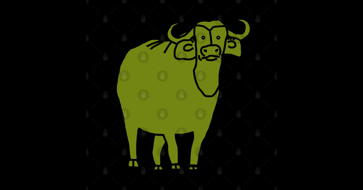 Green Ox - Green - Sticker | TeePublic