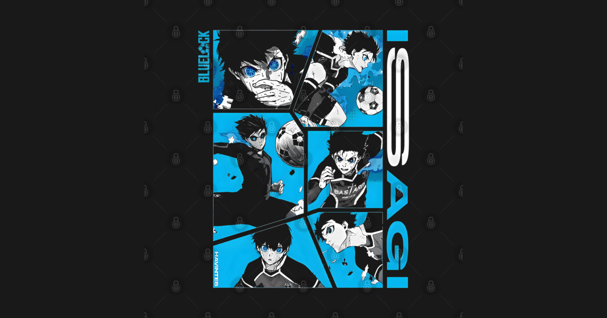 Isagi Ego - Custom Print - T-Shirt | TeePublic