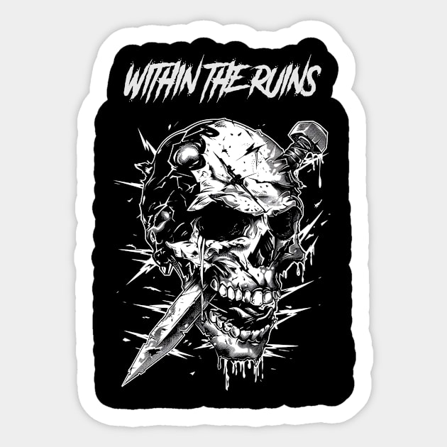 WITHIN THE RUINS FAN ART - Within The Ruins Fan Art - Sticker | TeePublic