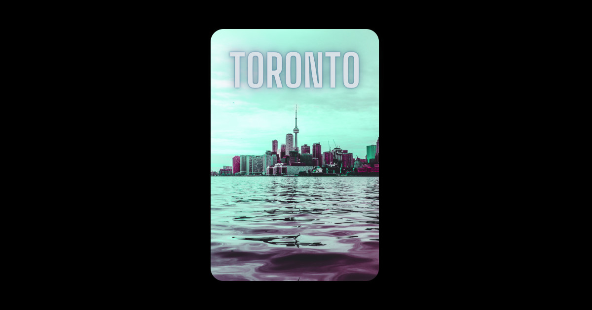 Toronto Skyline - Toronto - Sticker | TeePublic