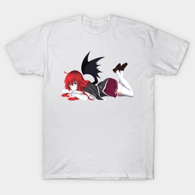 Rias gremory sticker - Rias - T-Shirt | TeePublic