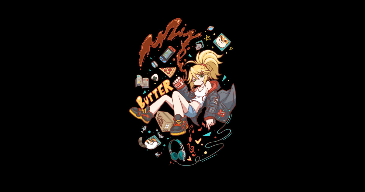 Butter - Anime - Sticker | TeePublic