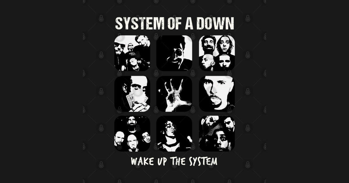 Soad - Wake up the System - System Of A Down - T-Shirt | TeePublic