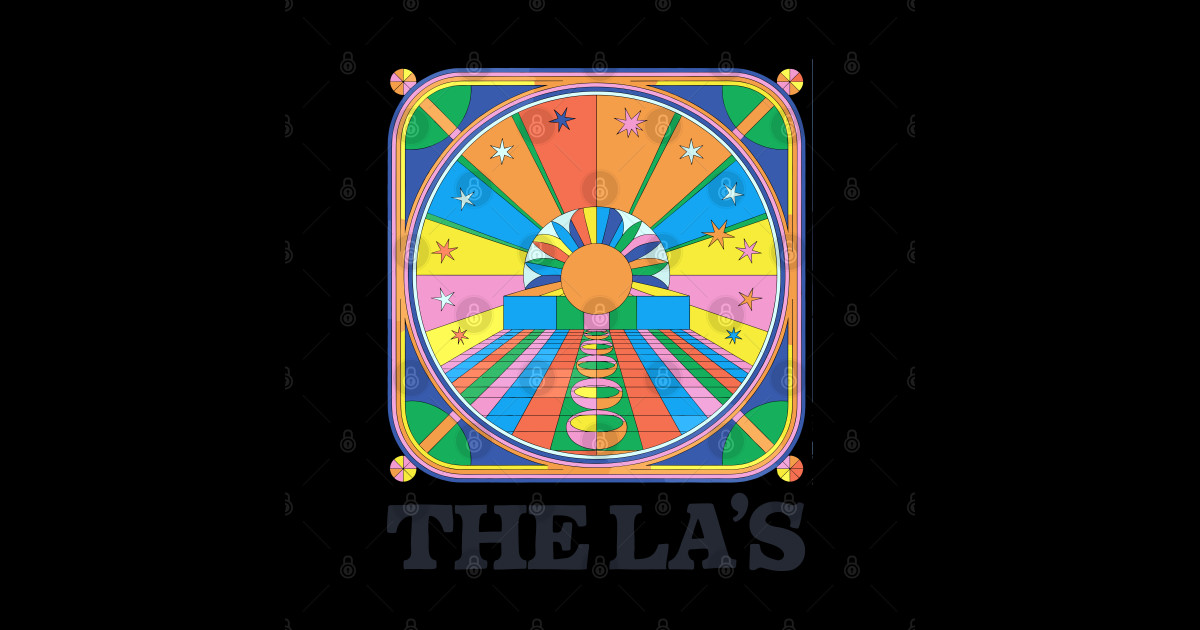 The La's •• Original Fan Design - The Las - Sticker | TeePublic