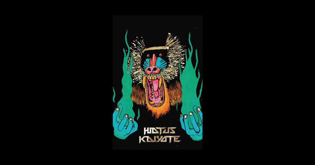 Hiatus Kaiyote Psychedelic Primate Rock Poster - Hiatus Kaiyote ...