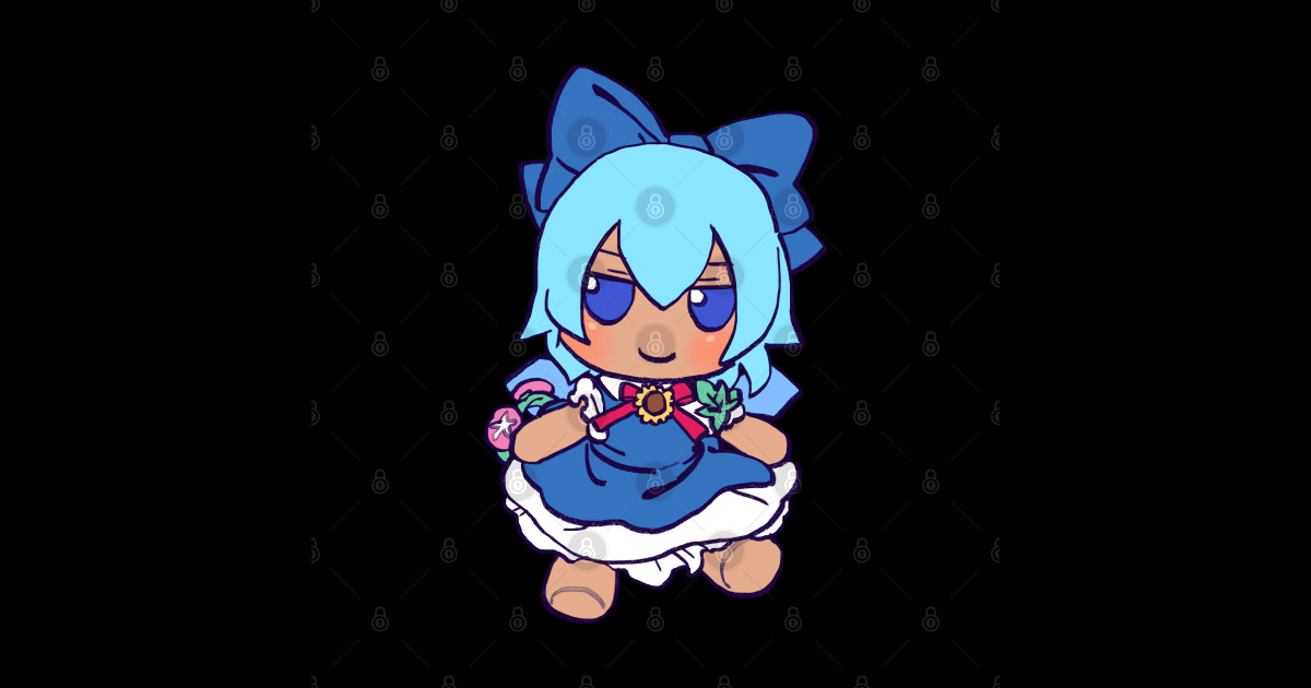 Mudwizard draws suntanned summer cirno fumo plush / touhou memes ...