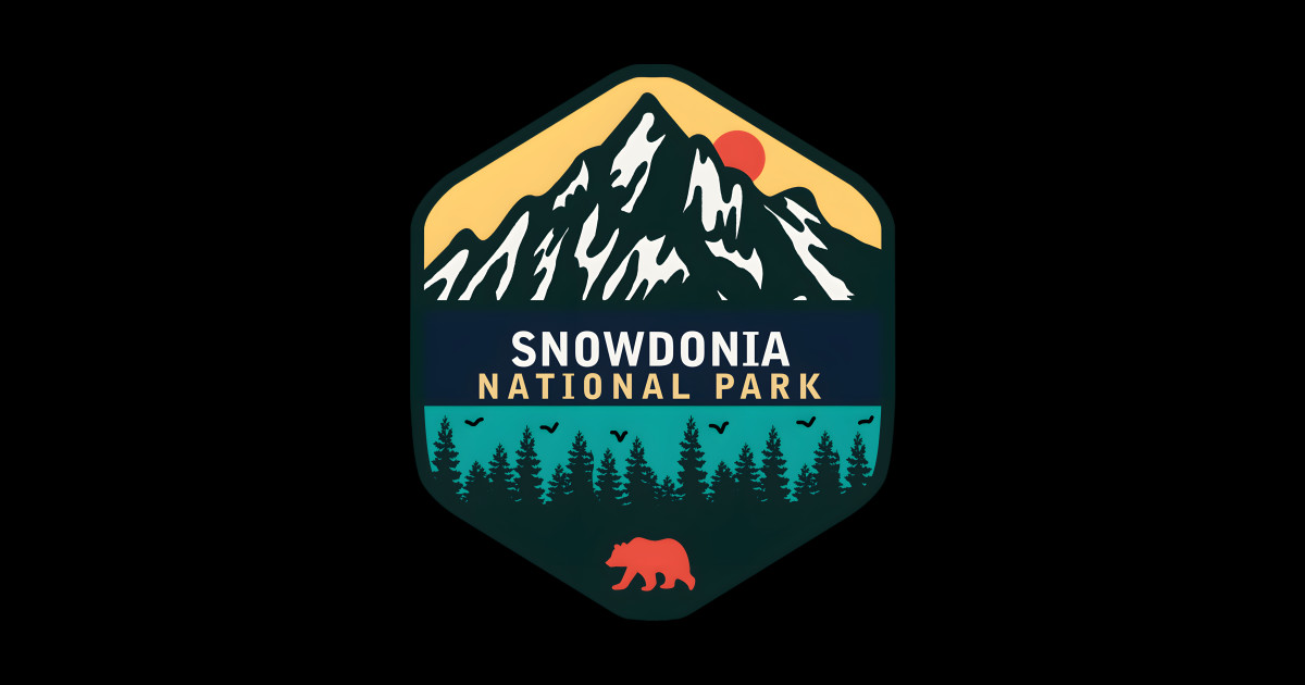 Snowdonia National Park - Snowdonia National Park - Sticker | TeePublic