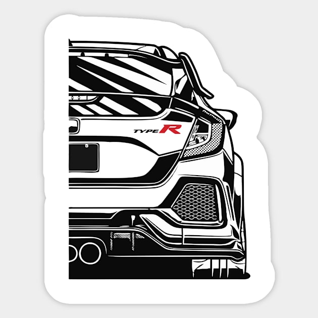 civic type r - Civic Type R - Sticker | TeePublic