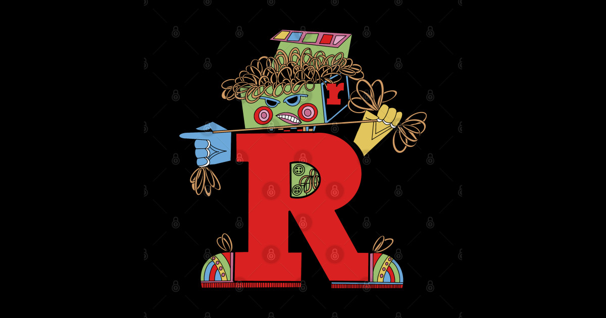 The Letter People: Mr. R - Letter People - Sticker | TeePublic