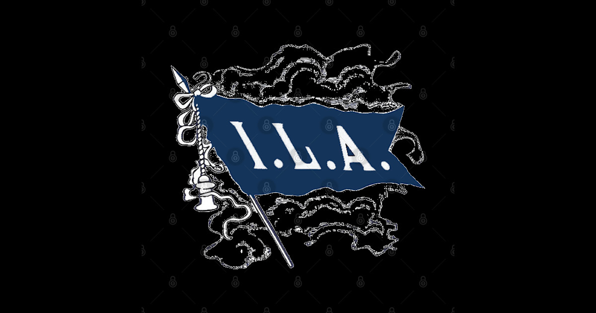 ILA union logo - Dockworker Union - Sticker | TeePublic