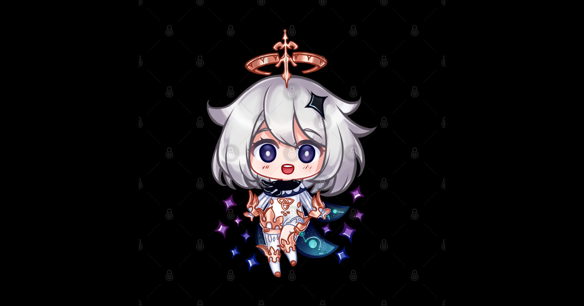 Paimon chibi - Mihoyo - Sticker | TeePublic