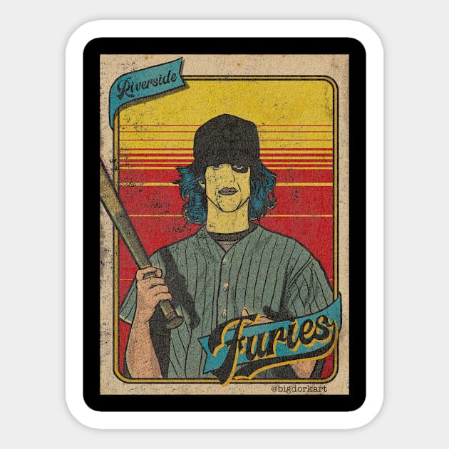 Furies baseball card - Furies - Sticker | TeePublic