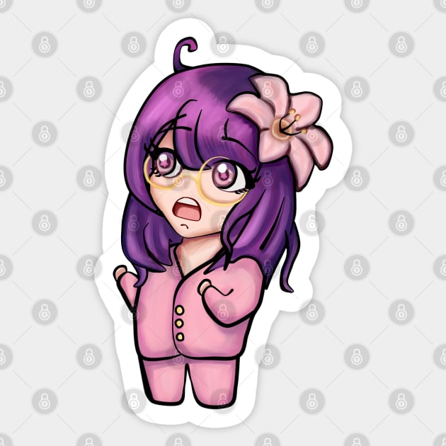 LilyPichu Chibi Fanart - Lilypichu Fanart Chibi - Sticker | TeePublic