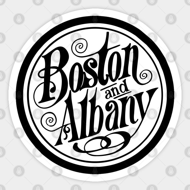 Boston and Albany Railroad - Boston And Albany Railroad - Sticker ...