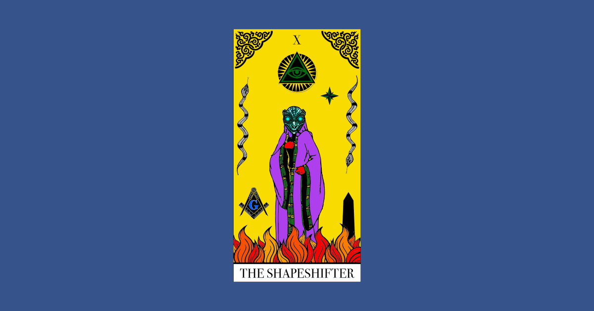 The Shapeshifter - Color - Tarot Card - Long Sleeve T-Shirt | TeePublic