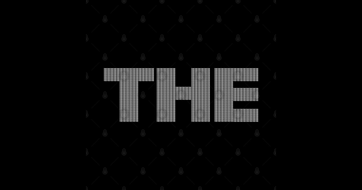 THE - The - Sticker | TeePublic
