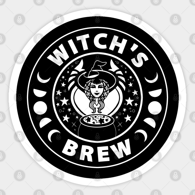 Witch's Brew - Witch - Sticker | TeePublic