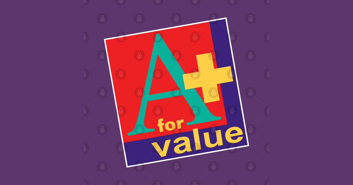 A+ for value - Ames Department Store - T-Shirt | TeePublic