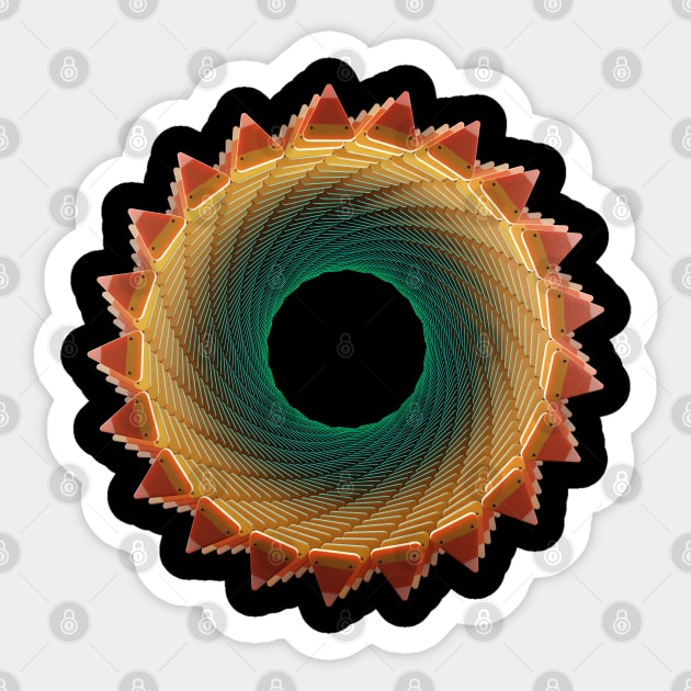 Candy Corn Star-Teal - Candy Corn - Sticker | TeePublic