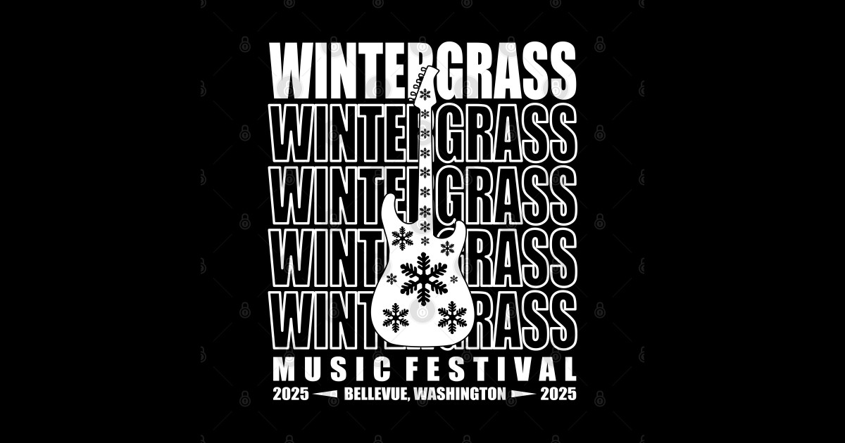 Wintergrass Music Festival 2025 - Music Festival - Sticker | TeePublic
