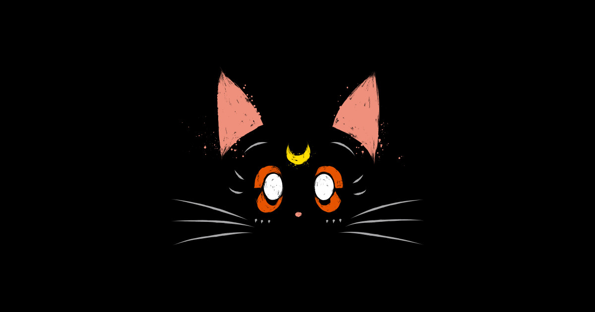 Luna cat - Cat - Sticker | TeePublic