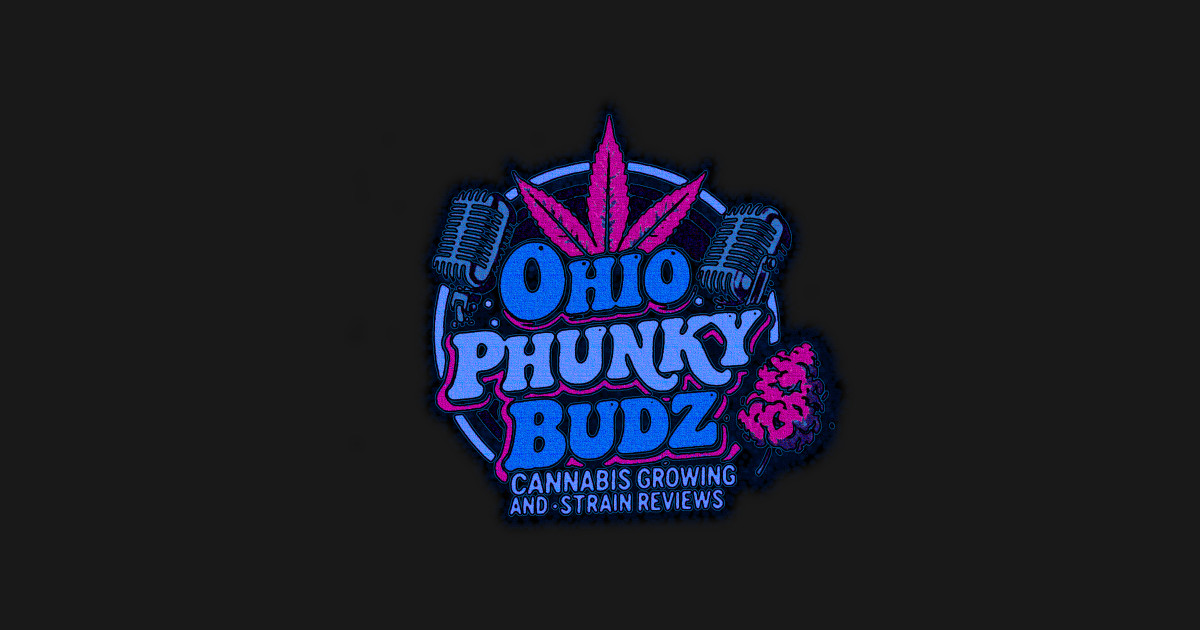 OPB's 2025 logo in Blue & Pink - Ohio Phunky Budz - T-Shirt | TeePublic