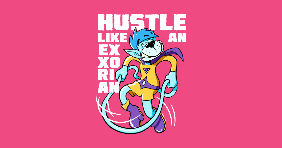 Space Monkey Hustle - Gleek - T-Shirt | TeePublic