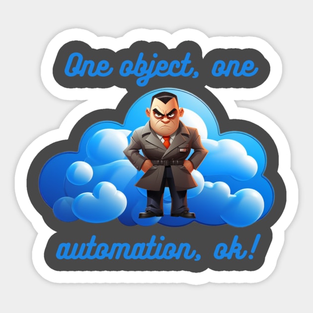 Salesforce meme design - Salesforce Developer - Sticker | TeePublic