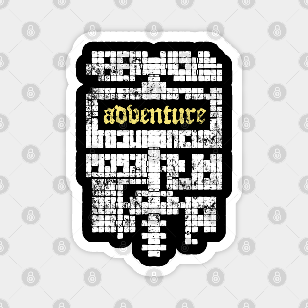 DnD Adventure Dungeon Map Grid - Dungeon - Magnet | TeePublic