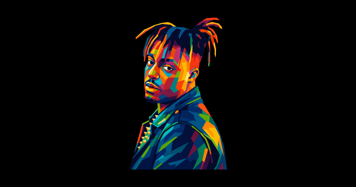 Juice Wrld Wpap Art - Juice Wrld - Sticker | TeePublic