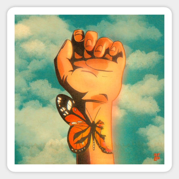 Half Alive - Butterfly - Sticker | TeePublic