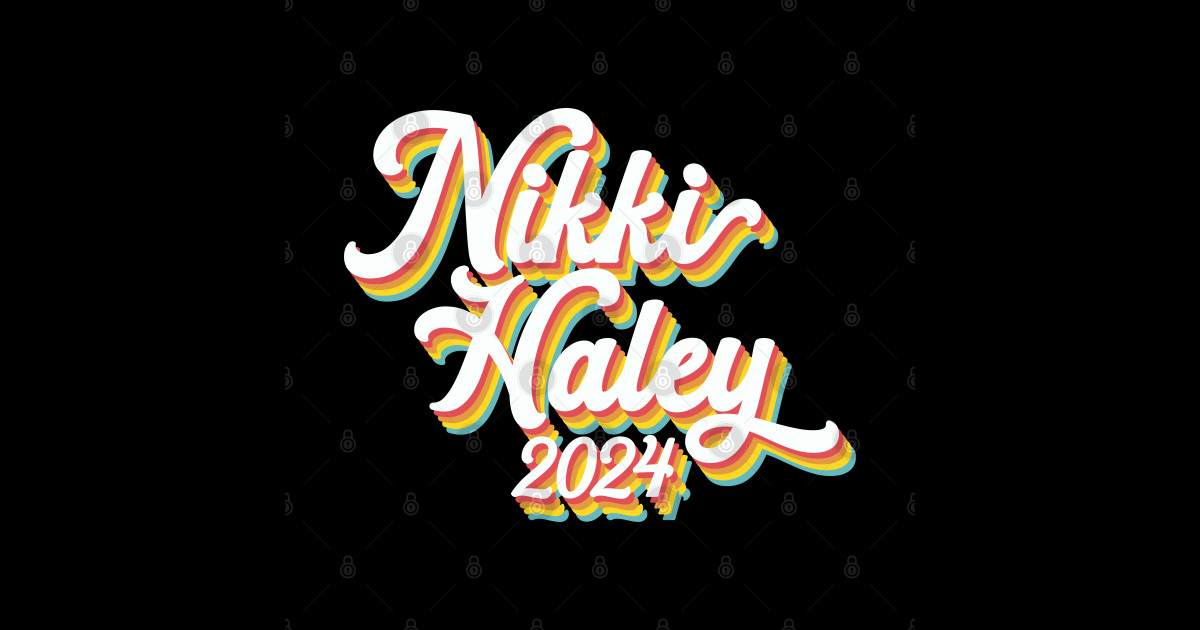Nikki Haley 2024 President - Nikki Haley - Sticker | TeePublic
