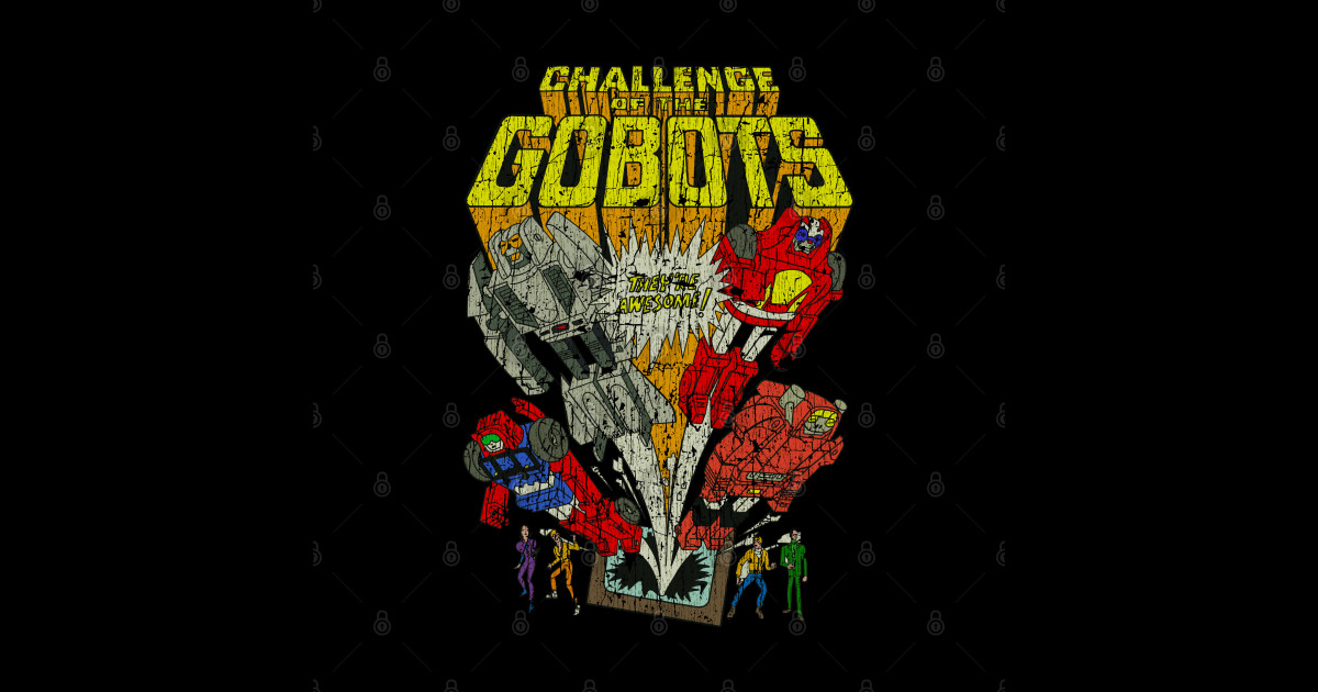 Challenge of The GoBots 1984 Vintage - 80s Kid - Posters and Art Prints ...