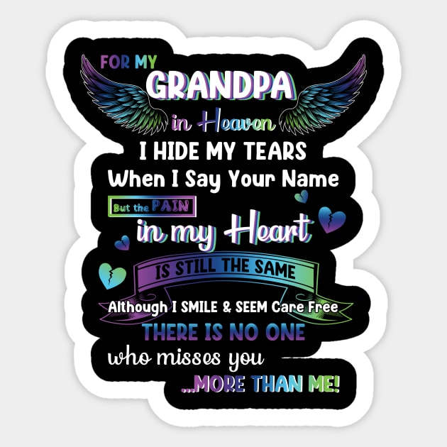 For My Grandpa In Heaven Grandpa Memorial - For My Grandpa In Heaven ...