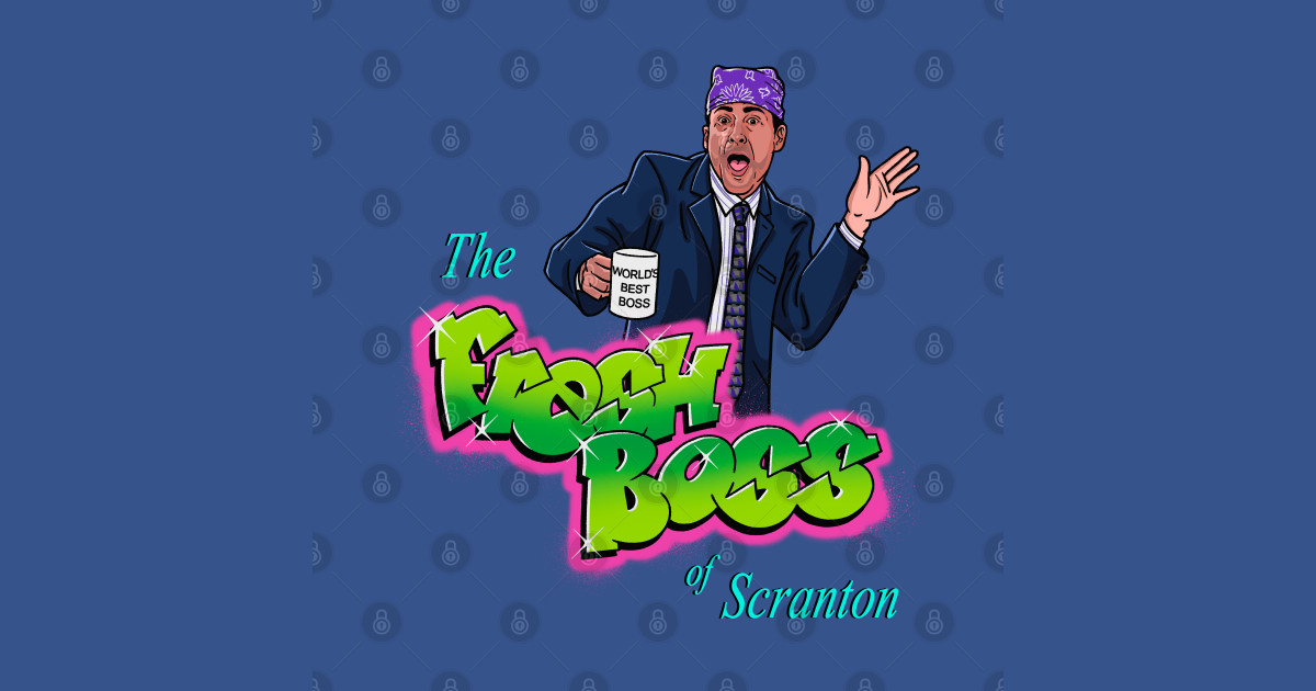 The Fresh Boss - The Office - T-Shirt | TeePublic