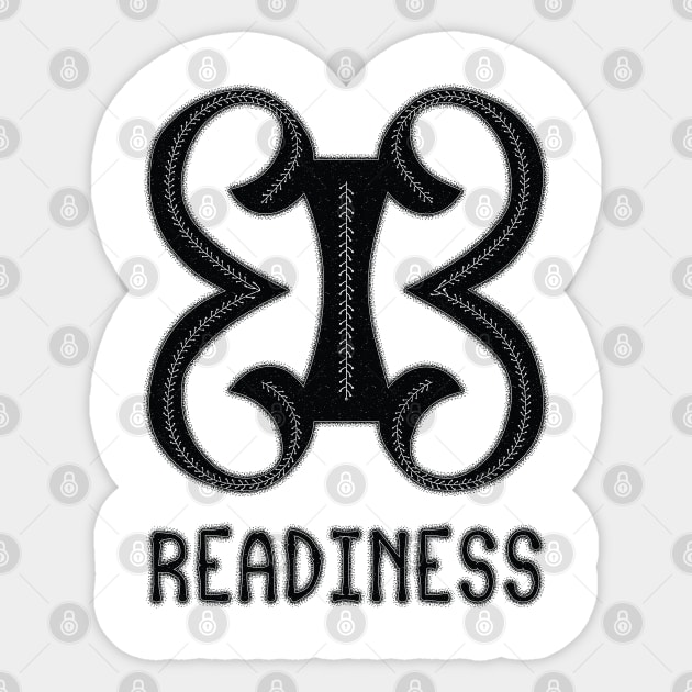 Ghana Sankofa Adinkra Symbol "Readiness" Black. - Sankofa African ...