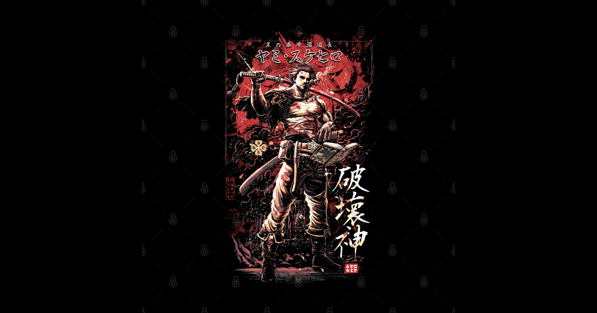 Yami the God of Destruction - Black Bull - Sticker | TeePublic