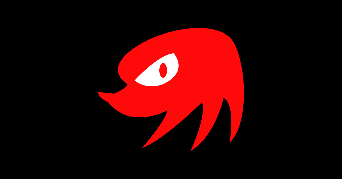 Knuckles icon - Knuckles - Sticker | TeePublic