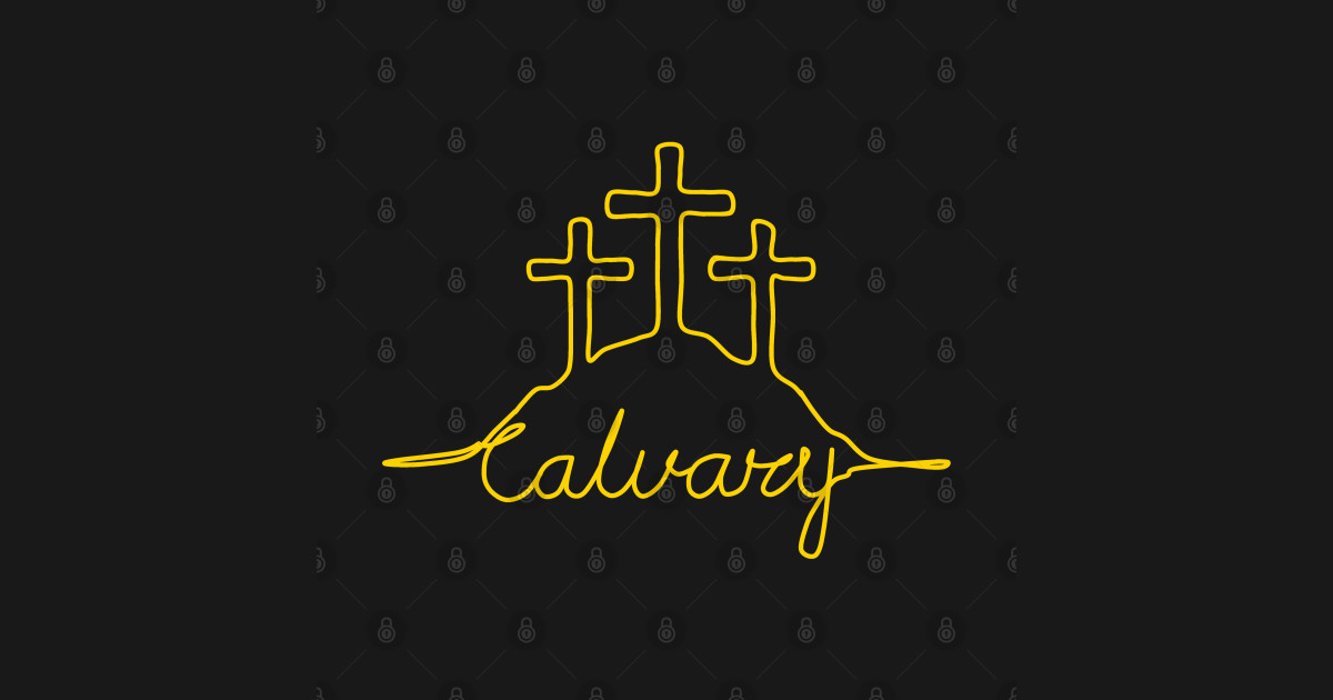 Calvary Crosses Minimalist - Christian Gift - T-Shirt | TeePublic