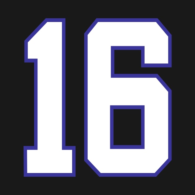 Team Number 16 - Soccer - T-Shirt | TeePublic